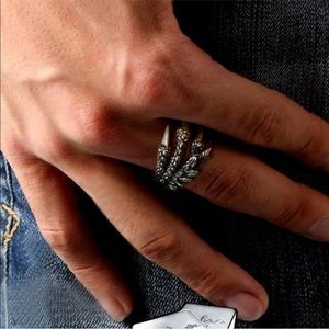 Accessories | New Mens Stainless Steel Claw Ring | Poshmark
